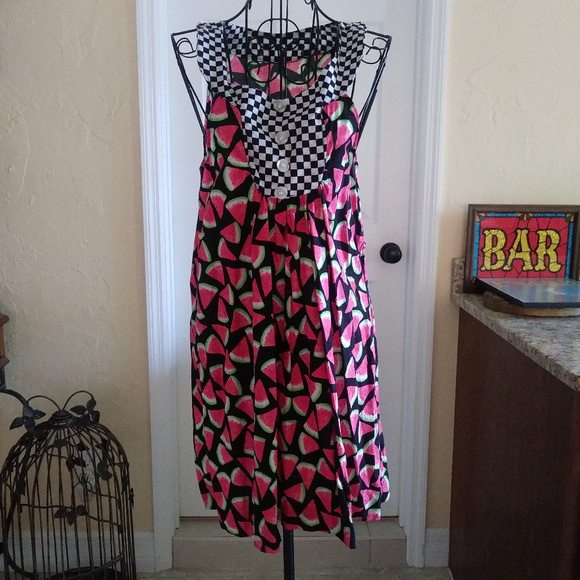 Dresses | Watermelon Shift Dress Halter Top Neck | Poshmark